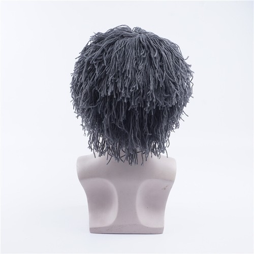 Men Warm Beard Hat Barbarian Looter Knit Crochet Beanie Cap Moustache ...