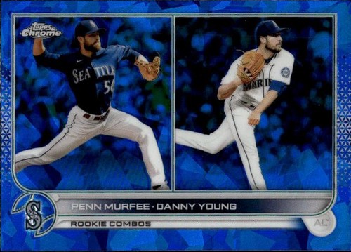 2022 Topps Chrome Update Sapphire Edition Penn Murfee / Danny Young # ...