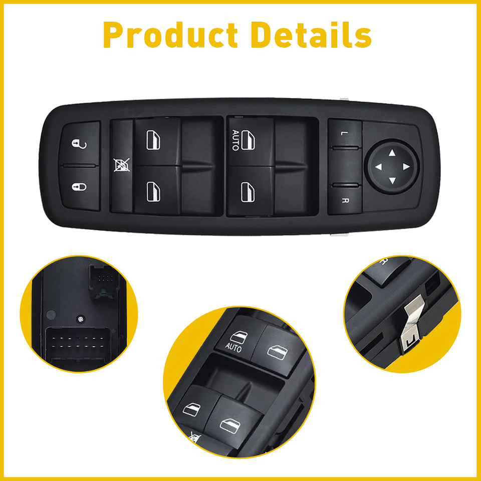 Front Left Master Window Switch 68084001AD Fit Dodge Journey 2011-2016 ...