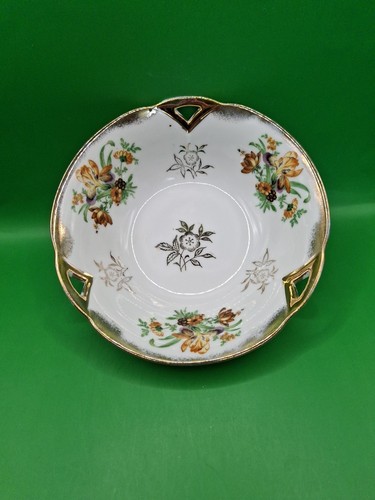 Trimont Ware Japan Bowl; Floral, With Gilding Around Rim And Handles | eBay