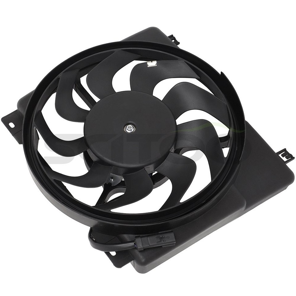 Car Radiator and Cooling Fan Kit Fit For 1997 1998 1999 2000 2001 Jeep ...