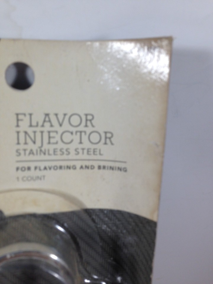 Threshold Flavor Injector Stainless Steel Flavoring Brining Kitchen ...