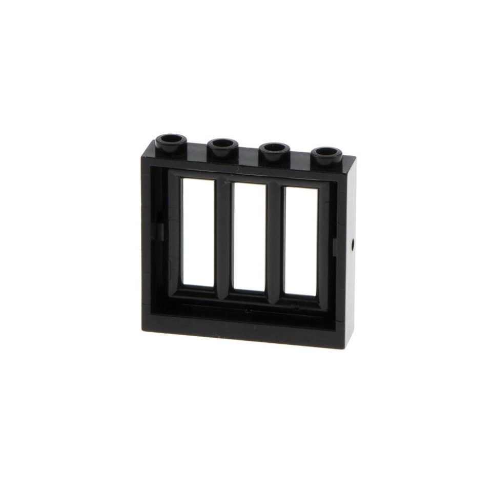1x Lego Window Frame 1x4x3 Black Grid Black 4295755 6016 4033 | eBay