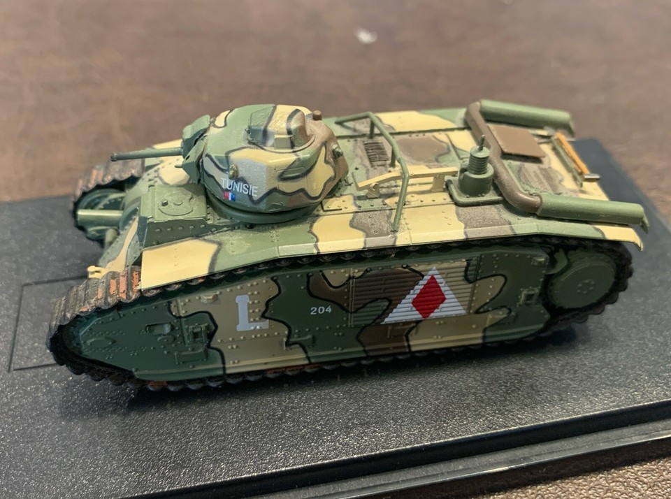 MRC Easy Models Ground Armor 1/72 Scale - French WWII Char B1 W ...