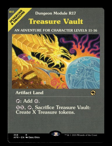 MTG - Treasure Vault - Dungeon Module - Adventures in the Forgotten ...