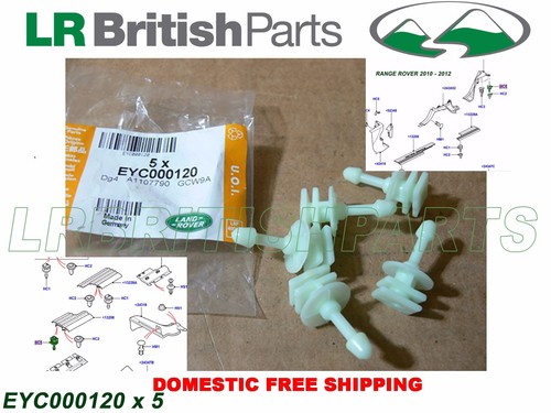 GENUINE LAND ROVER FLOOR PLATE DOOR SCUFF CLIP RANGE ROVER 03-12 ...