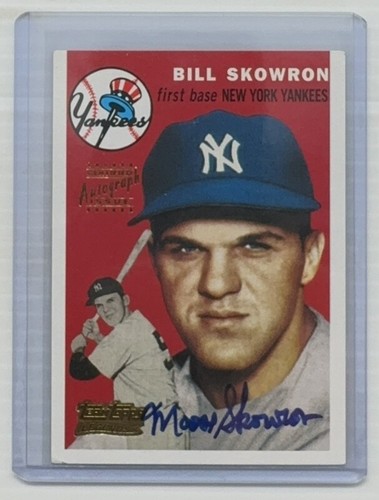 2001 Topps Bill Skowron Team Topps Auto Autograph #239 Yankees | eBay
