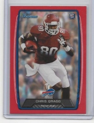 Chris Gragg # 33 / 199 Limited Card Bowman Rookie Card RC Arkansas ...