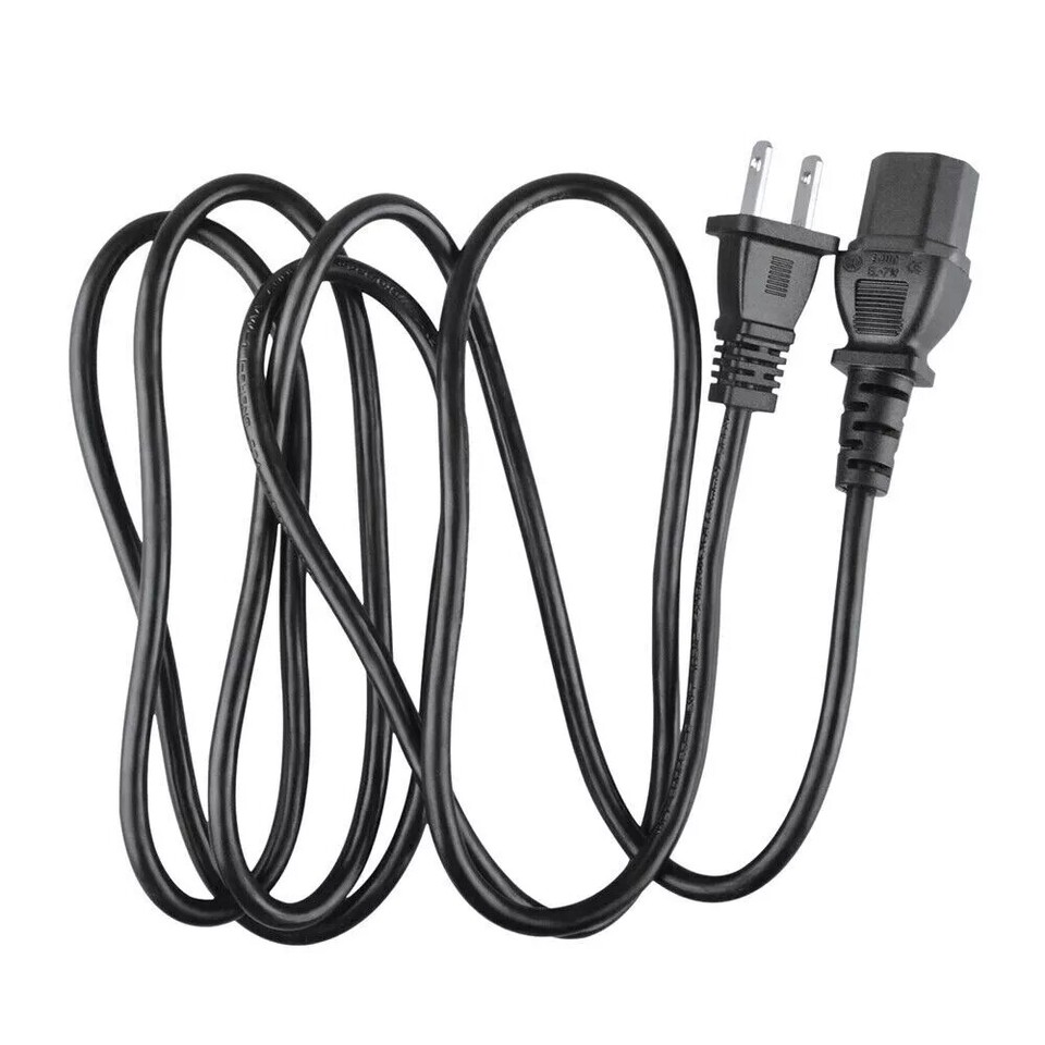 100-240V ~ 50/60Hz AC Power Cord Cable For Polk Audio SURROUNDBAR SDA ...
