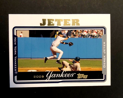 Derek Jeter 2005 Topps # 600 ~ Yankees, HOF | eBay