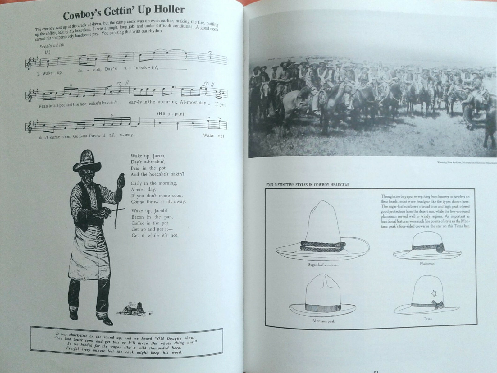 Songs of the Cowboy compiled by Ron Middlebrook | eBay