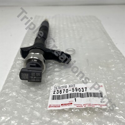 2367059037 GENUINE Toyota LAND CRUISER INJECTOR ASSY 1VDFTV 23670-59037 ...