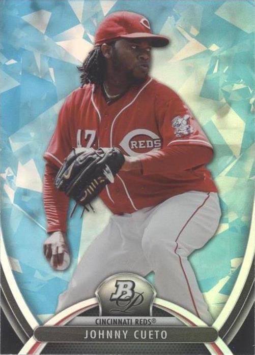 2013 Bowman Platinum - Johnny Cueto #68 Sapphire for sale online | eBay