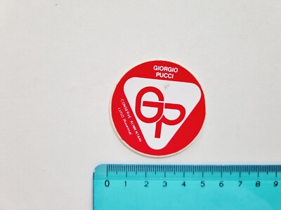 Adhesive Gp George Pucci Lugo Ravenna Sticker Autocollant Vintage 80s ...