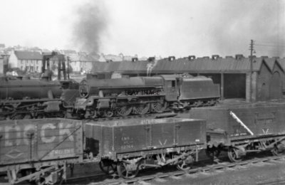 PHOTO CORKERHILL LOCO SHED IN 1949 | eBay