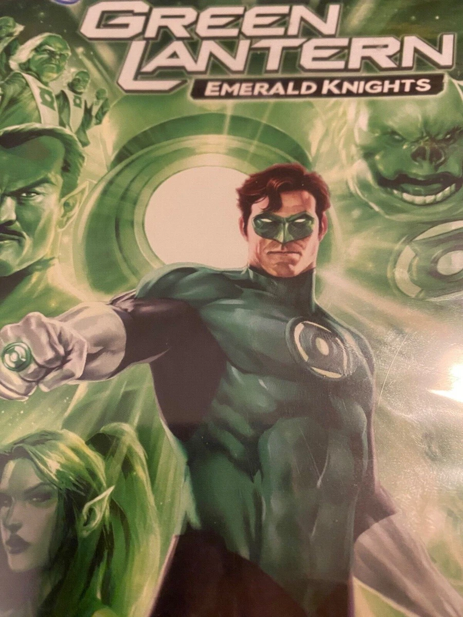 Green Lantern Emerald Knights Movie Poster