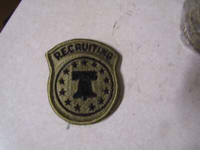 MILITARY PATCH US ARMY OCP MULTICAM HOOK & LOOP US ARMY RECRUITING COMMAND | eBay