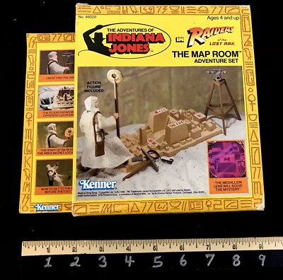 Indiana Jones: Raiders Of The Lost Ark The Map Room Adventure Set ...