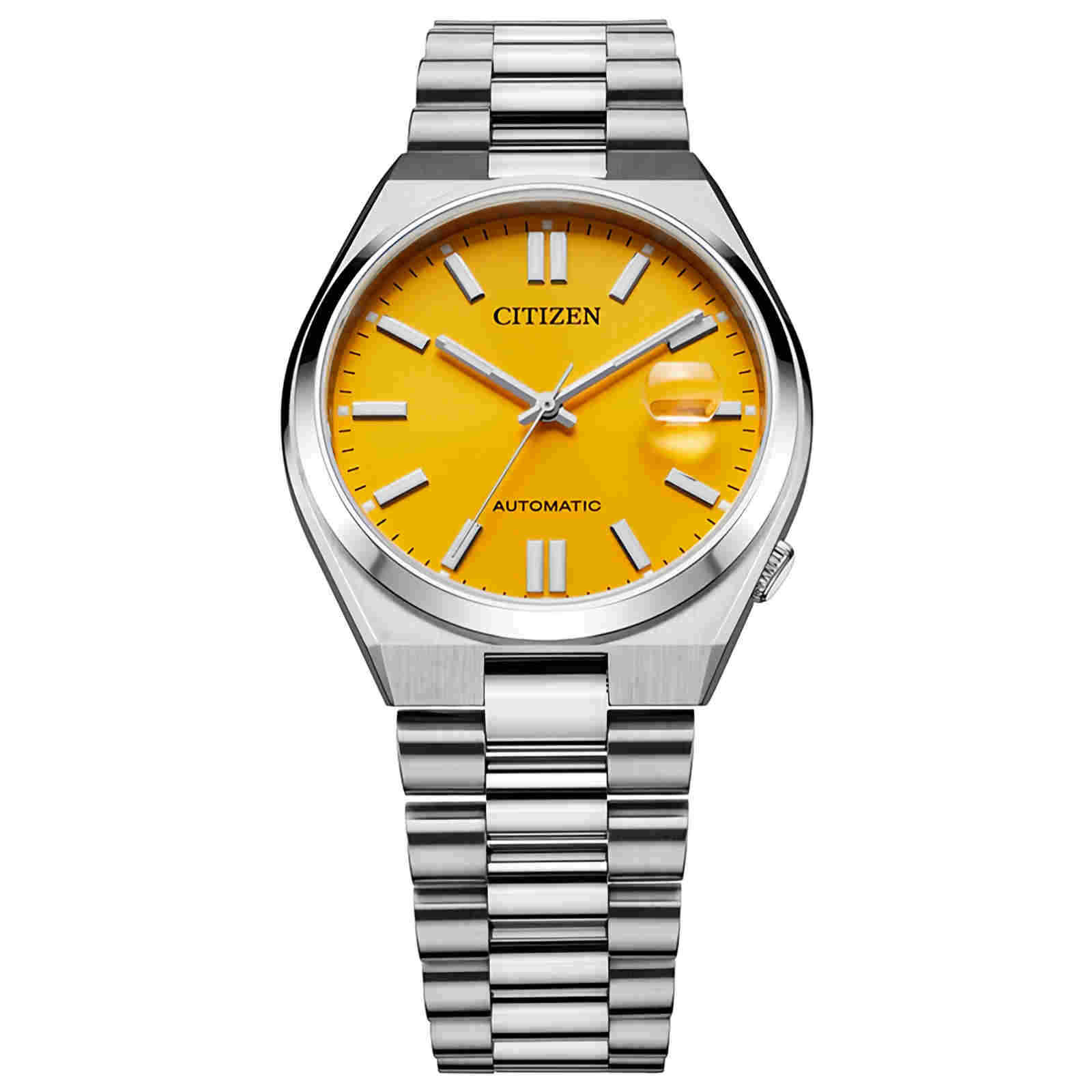 Citizen NJ0150-81Z Tsuyosa Automatic Yellow Dial Stainless Steel ...