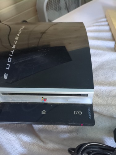 Sony Playstation 3 Black Fat Original PS3 Console Model CECHG01 - FOR ...