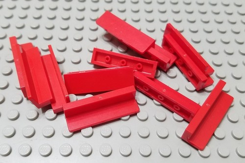 LEGO Lot of 12 Red 1x4x1 Short Wall Panel Pieces | eBay