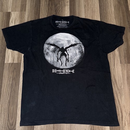 Death note Anime T-Shirt Black Medium 19x27 Ripple Junction | eBay