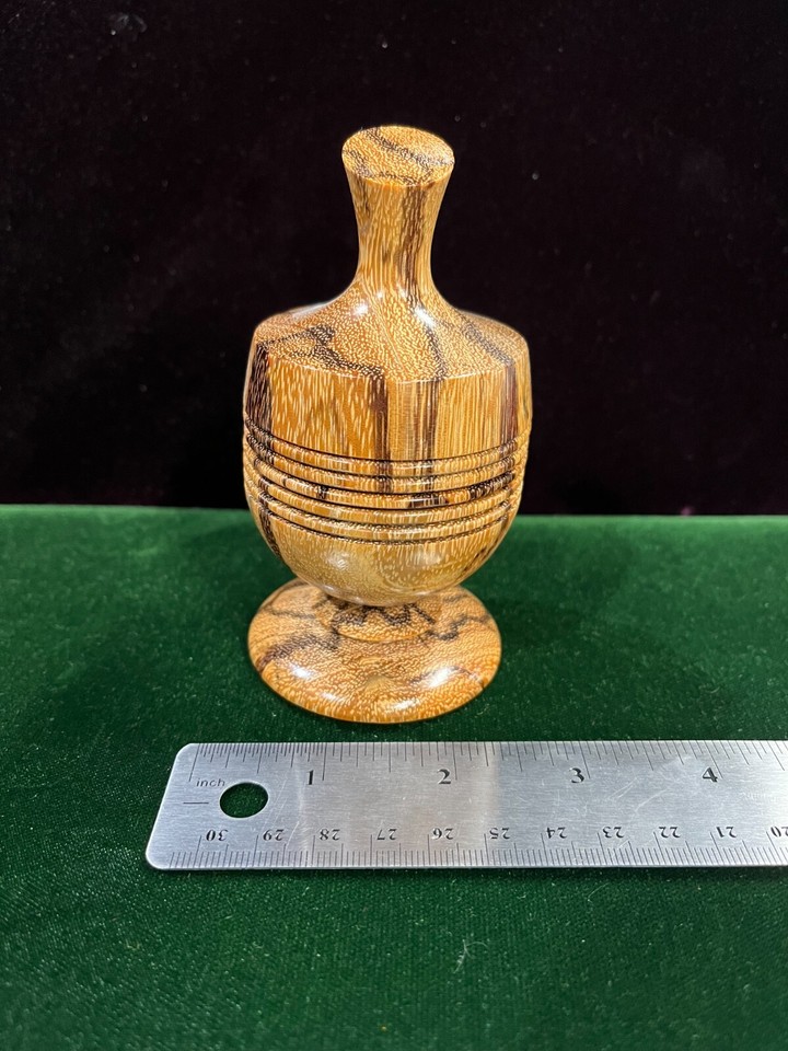 BALL & VASE MAGIC TRICK RICHARD SPENCER HANDCRAFTED FROM MARBLEWOOD. | eBay