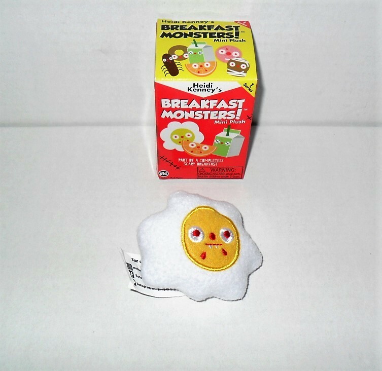 HEIDI KENNEY'S BREAKFAST MONSTERS MINI PLUSH SINGLE VAMPIRE EGG | eBay