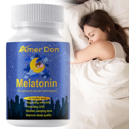 Premium Improve Sleep Aid Supplement -60pcs, Natural Rest & Relaxation ...