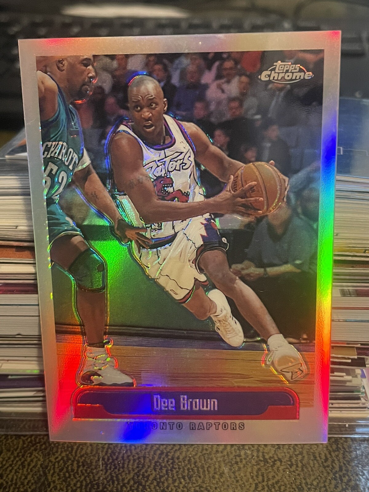 1999-00 Topps Chrome Refractor Dee Brown #85 Raptors 2464 | eBay