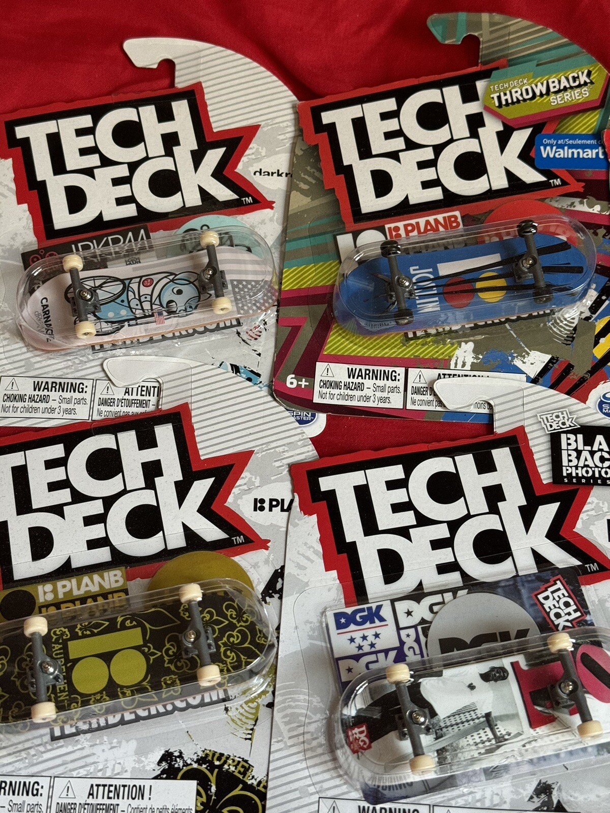 Tech Deck Lot Of 6 Brand New