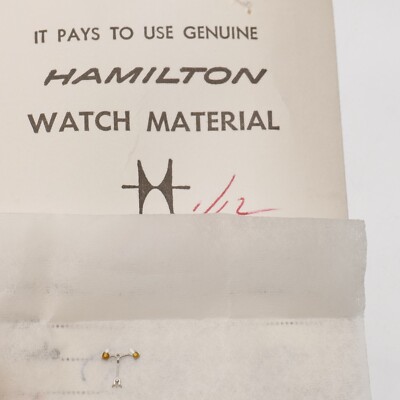 Hamilton 307072 Pallet Fork Watch Part For 900, 910, 914 Pocket Watch ...