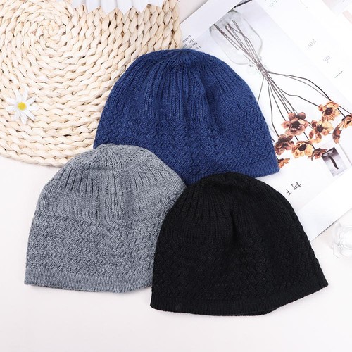 Knitted hat Men Prayer Kippah Beanies Cap Islamic Muslim Cap Mosque ...