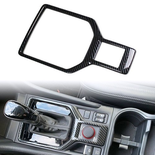 For Subaru Forester 2019 2020 Carbon fiber Gear Shift Knob Console ...