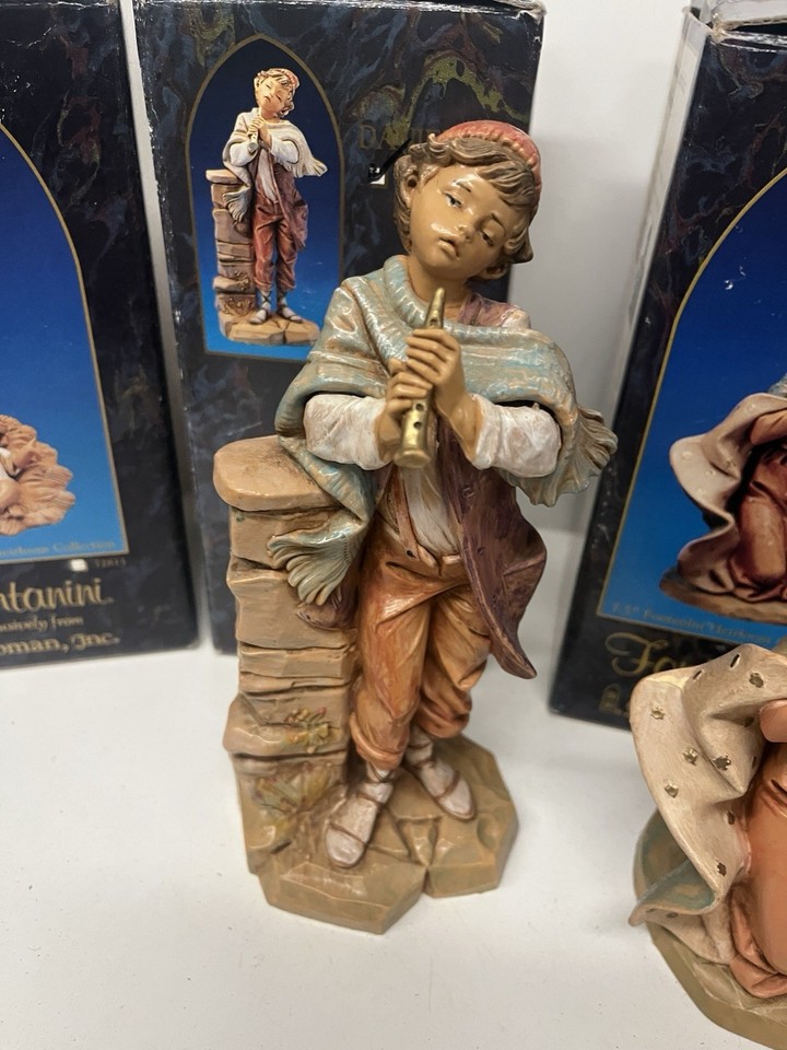 Fontanini Depose Holy Family Nativity Figures 4 Pieces Italy | eBay