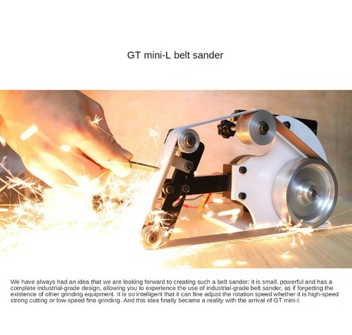 220V 6500 Rpm 700W Mini Belt Sander Polisher Grinding Machine Knife ...