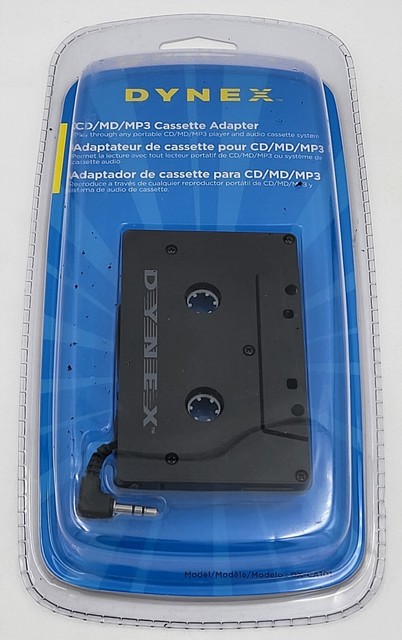 DYNEX Cassette Adapter Universal Cd/ MD/ MP3 for sale online | eBay