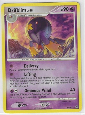Pokemon Stormfront "Drifblim" 16/100 X1 | eBay