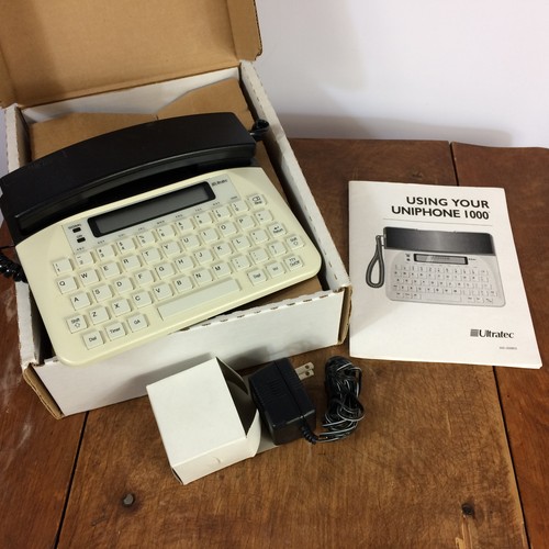 Ultratec CapTel Realtime Captioned Hearing Impaired Telephone Phone VTG ...