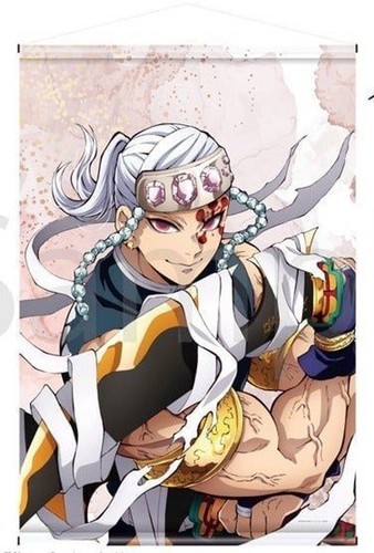 Tengen Uzui (Sound Pillar) Demon Slayer Japanese wall scroll | eBay