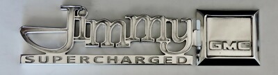 Billet Emblem - GMC Jimmy Supercharged 4-6 week lead time (Polished ...