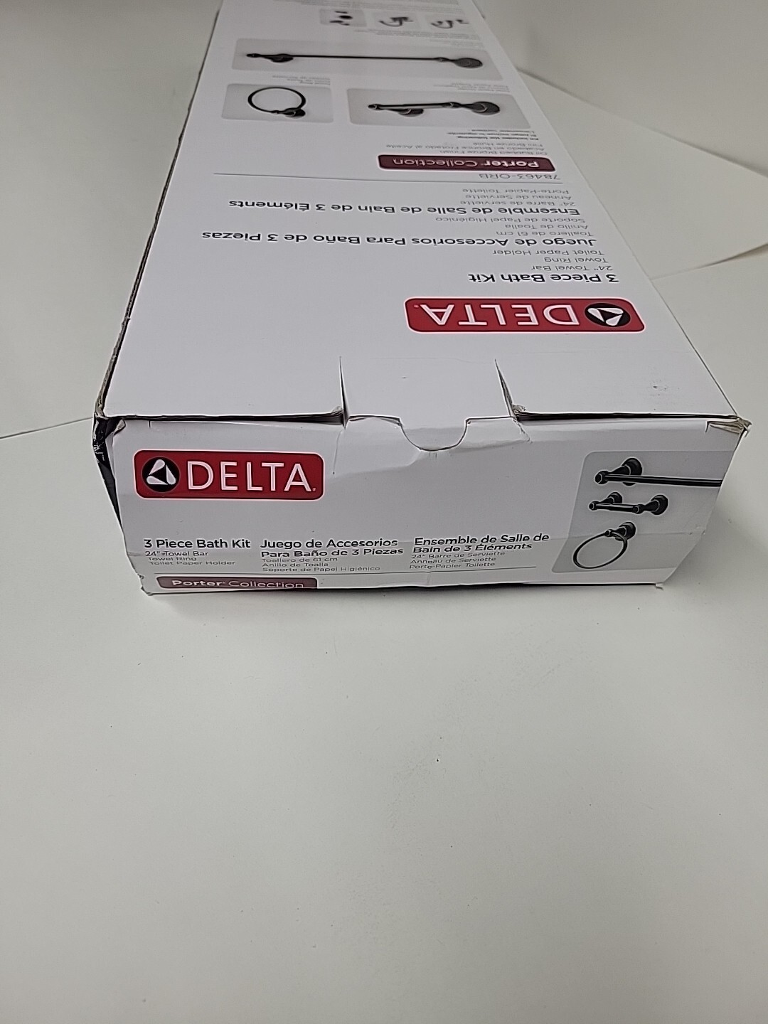 Delta Porter 3-Piece Bath Hardware Set in Oil Rubbed Bronze 78463-ORB, | eBay