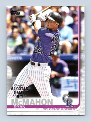 2019 Topps ASG Foil Stamp #439 Ryan McMahon Colorado Rockies | eBay