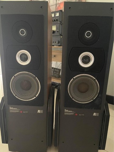 Vintage AR-90 AR90 Acoustic Research Stereo Speakers Teledyne For Hifi ...