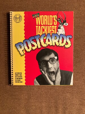 The World's Tackiest Postcards Spiral Book Klutz Press 1987 Lame Tacky ...