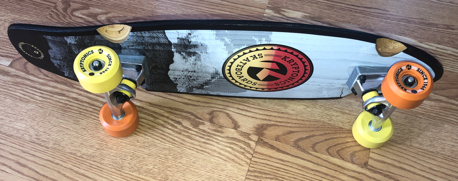 Kryptonics Wood Deck Skateboard 27” x 8-1/2”• BRAVO SPORTS • 044VI 7/19 ...