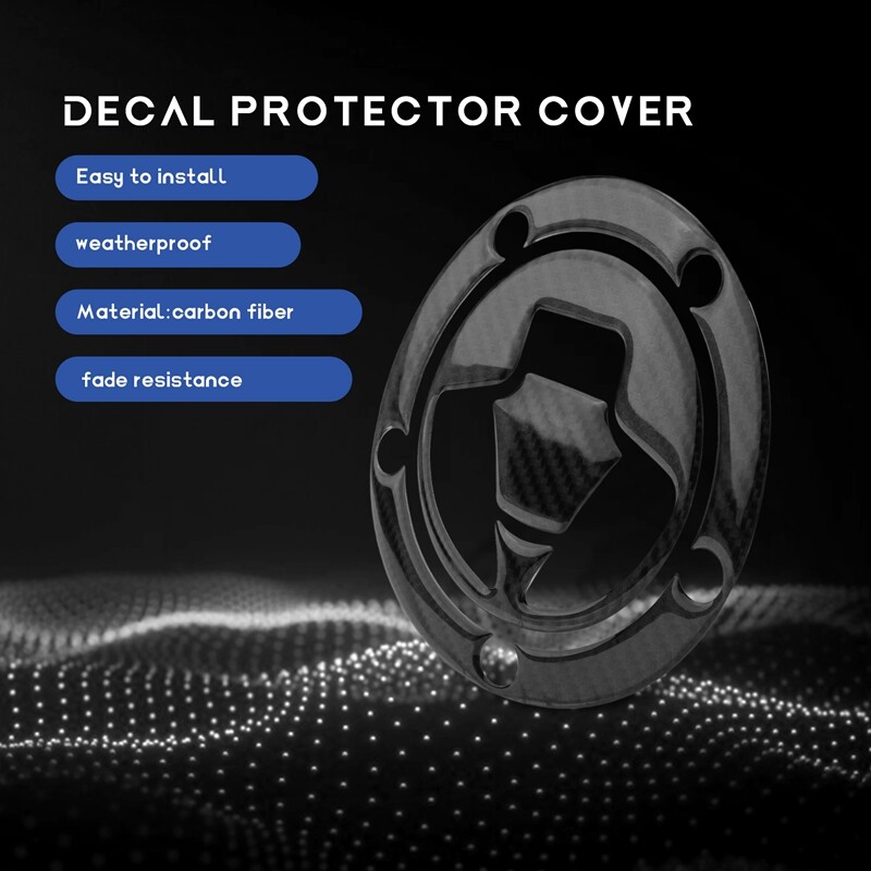Carbon Fiber Fuel Gas Oil Tank Pad Protector Sticker for Ninja6189 | eBay