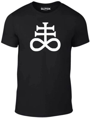 Satanic Cross T-Shirt - Funny t shirt Satan retro devil bible anti ...