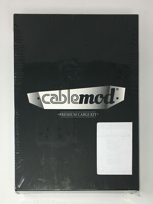 CableMod Premium SE-Series Black / Green Cable Kit, NEW Sealed Box | eBay