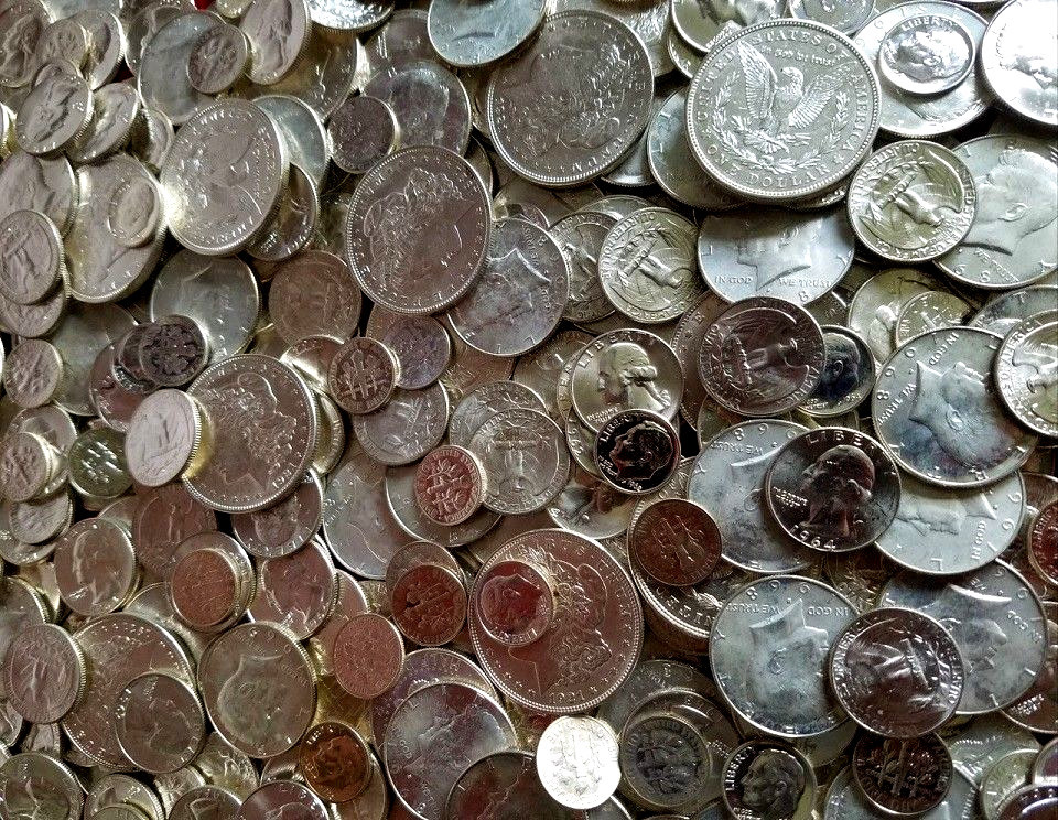 SILVER Proof & Uncirculated OLD U.S. Coin Lots Estate Sale Currency ...